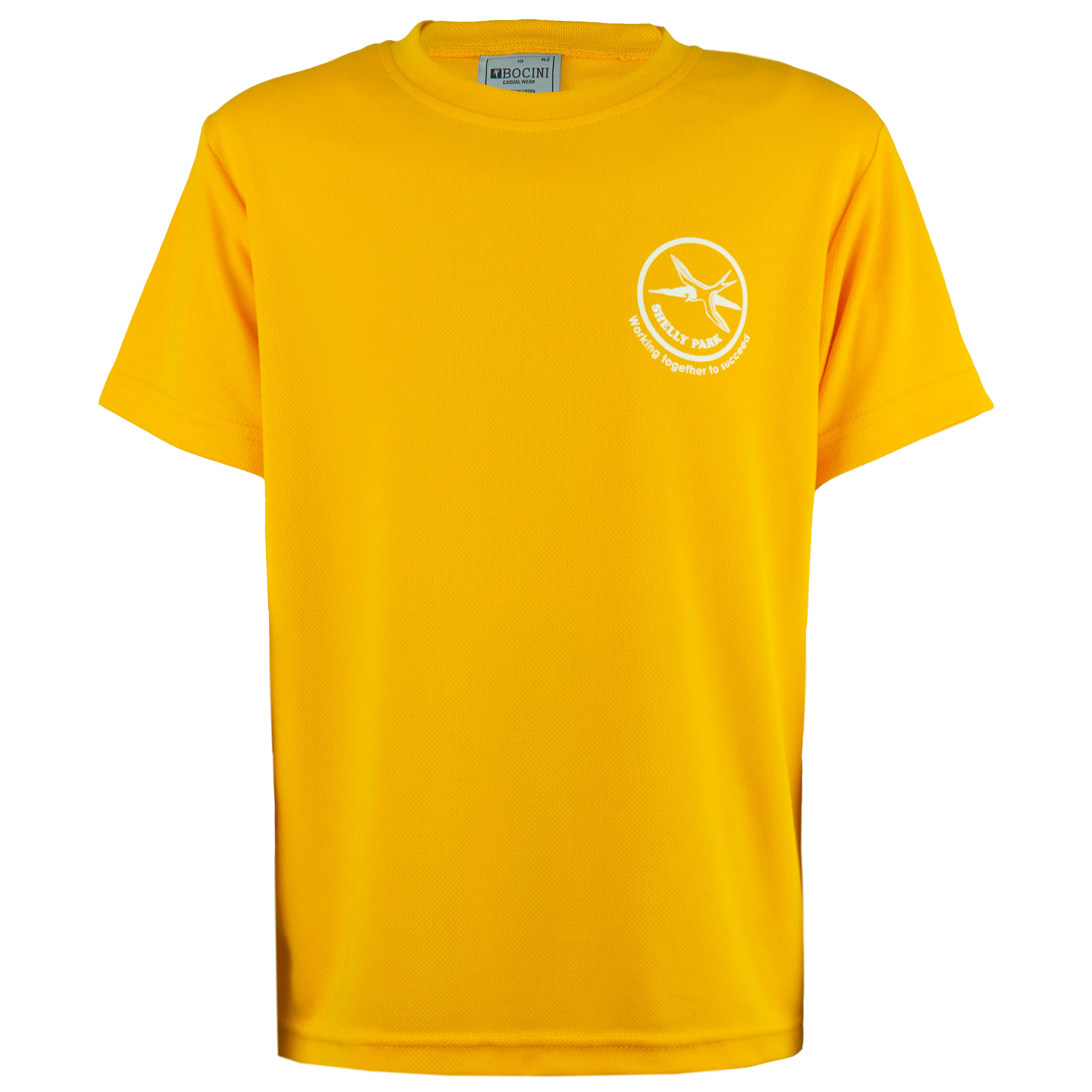 Shelly Park School - Yellow House Shirt - ArgyleOnLine