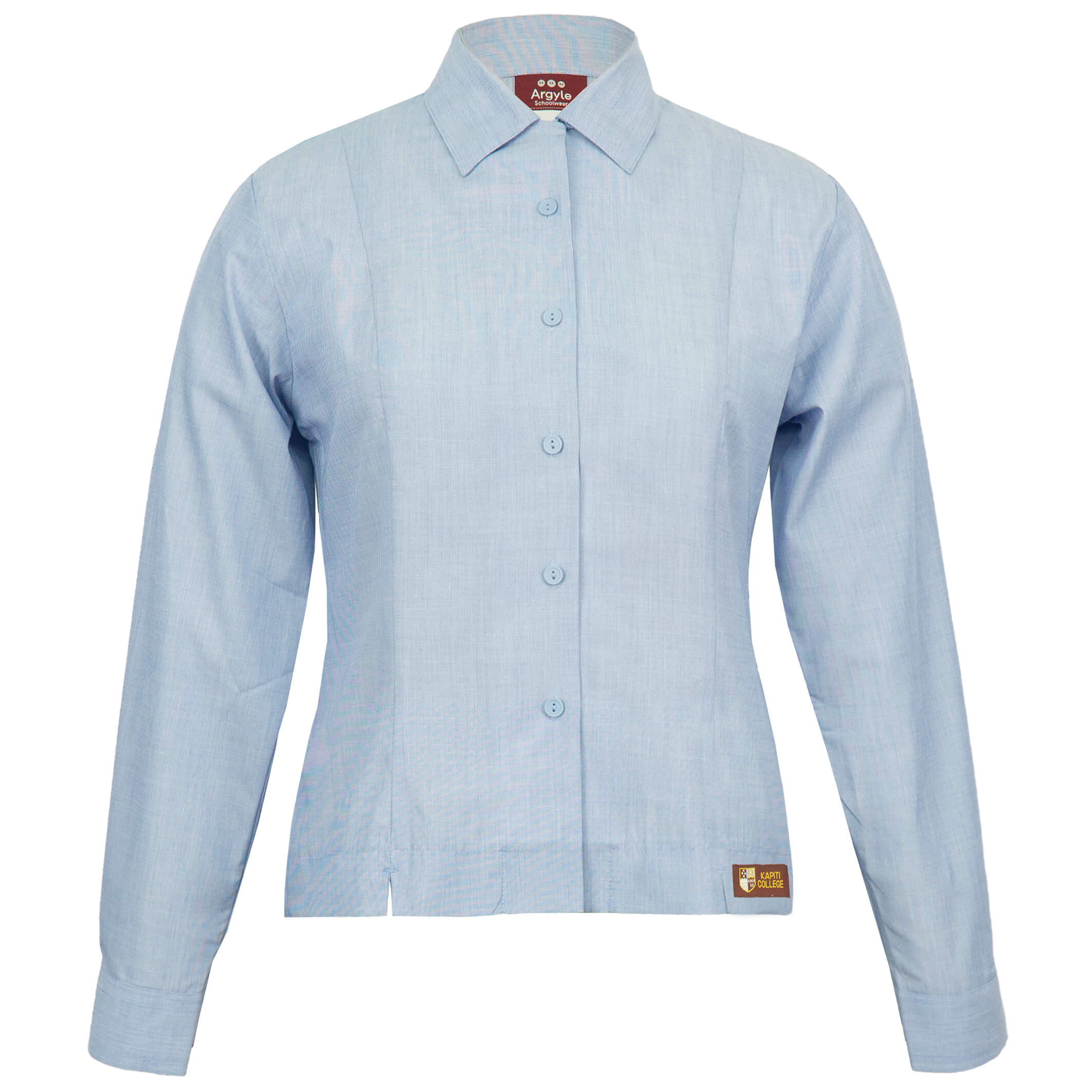 Kapiti College - Long Sleeve Blouse - ArgyleOnLine