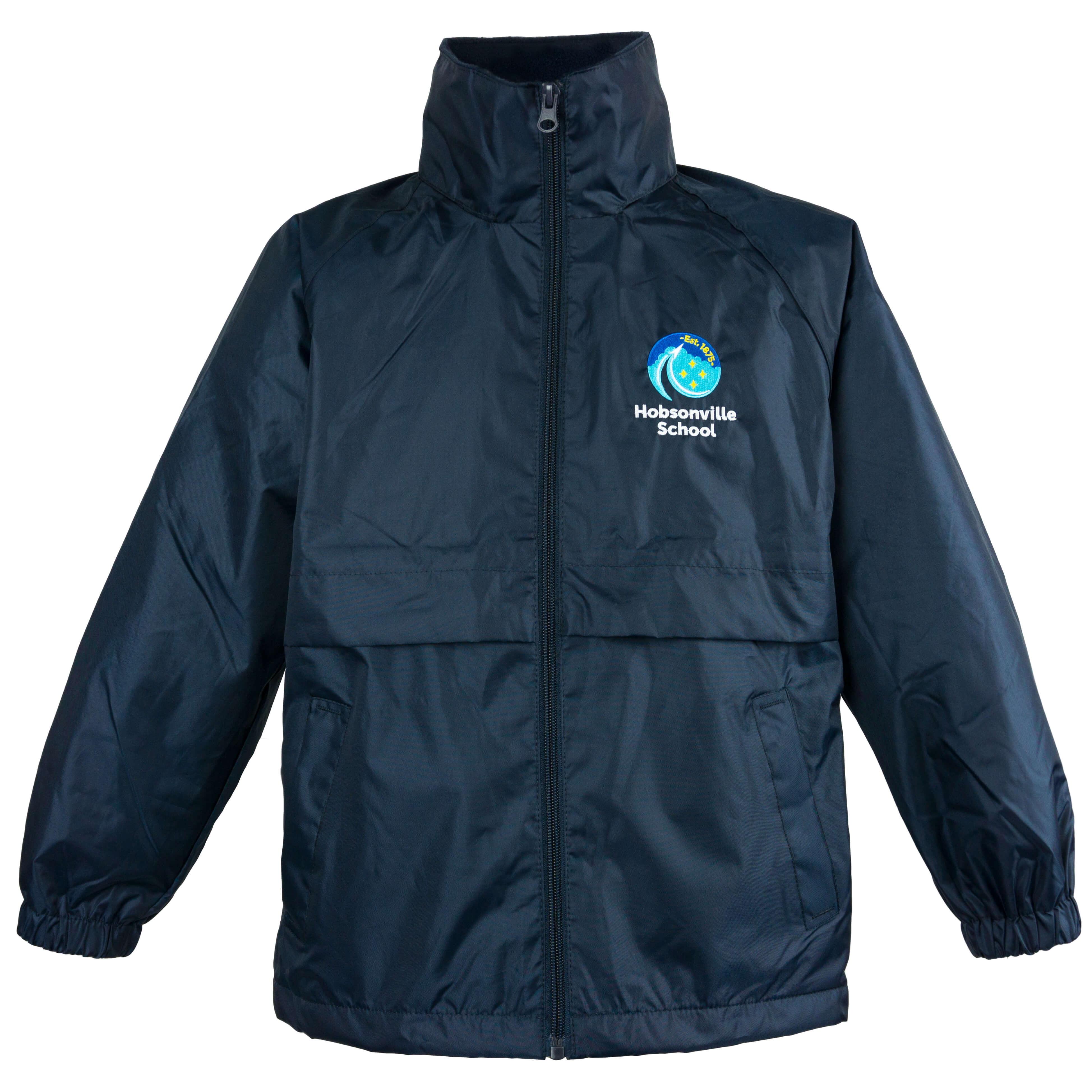 Hobsonville School - Rain Jacket - ArgyleOnLine
