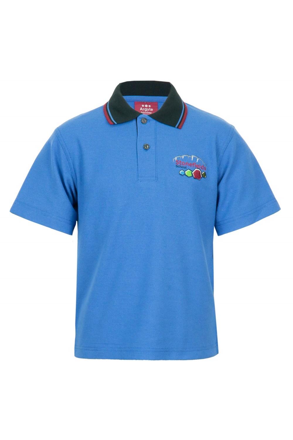 Stonefields School - Short Sleeve Polo Shirt - ArgyleOnLine